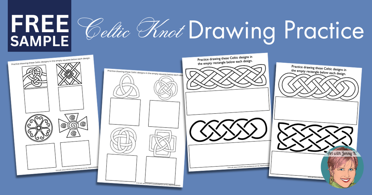 Celtic Knot Art Activity for Kids - Art With Jenny K.
