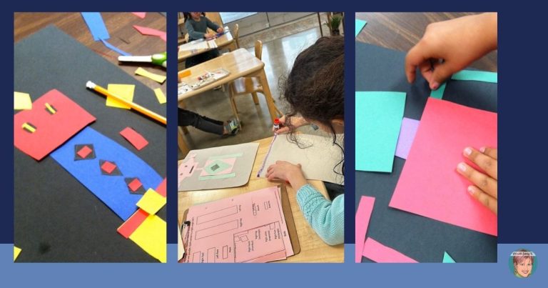 Project Based Learning: Quadrilateral Robots | Art With Jenny K.