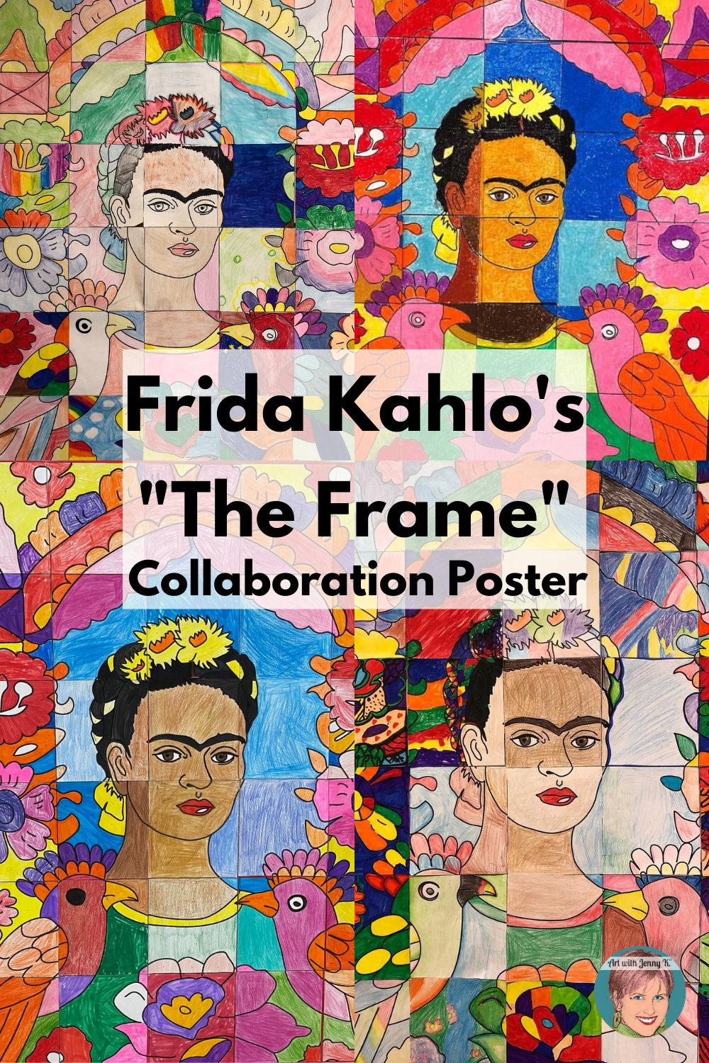 Hispanic Heritage Month Activity: Frida Poster - Art With Jenny K.