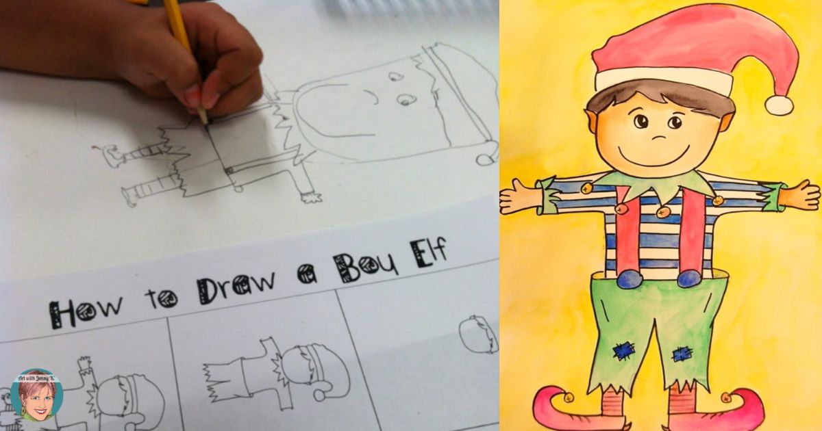 Contemporary and fun Christmas Art Projects for your Classroom!