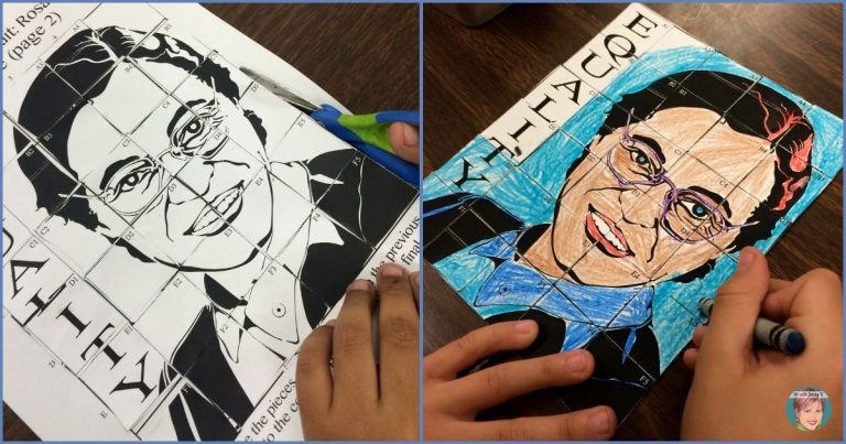 Pop Art Rosa Parks | Art With Jenny K.