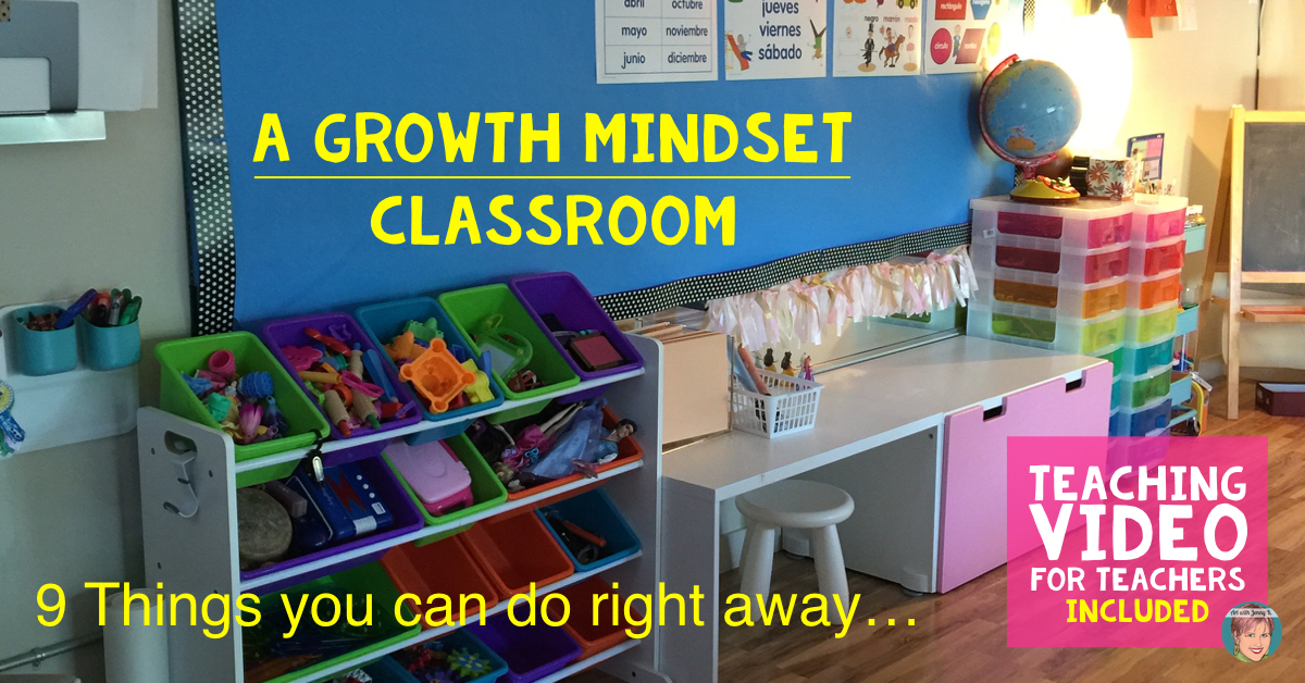 Growth Mindset Classroom | 9 Things You Can Do Right Away! | Art With ...
