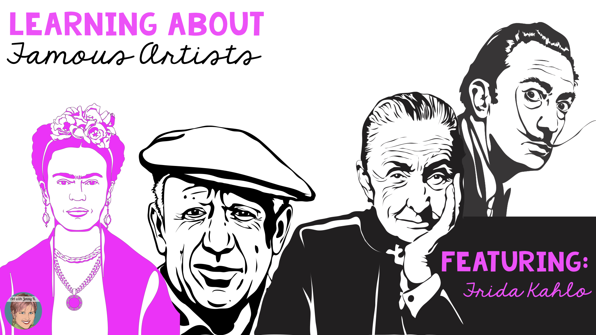 Frida Kahlo Activities for Kids! - Art With Jenny K.